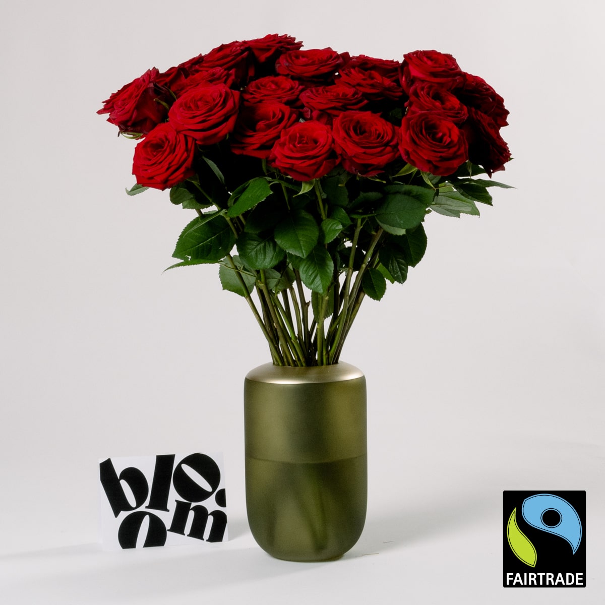 Fairtrade Red Naomi Roses Flower Delivery | Bloom | Ethical Florist ...